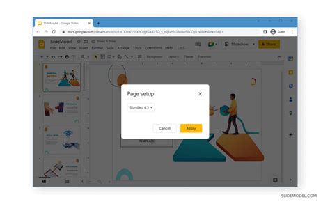 Standard Size For Slides In Google Slides SlideModel