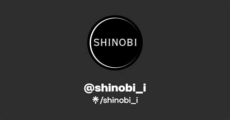 Shinobii Instagram Tiktok Linktree