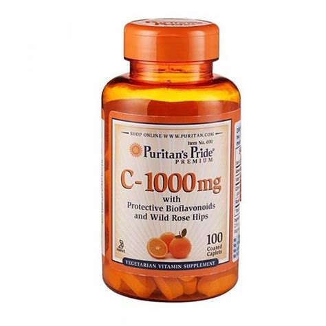 Vitamin C 1000mg Puritans Pride 100 Viên Của Mỹ Xachtaynhatnet