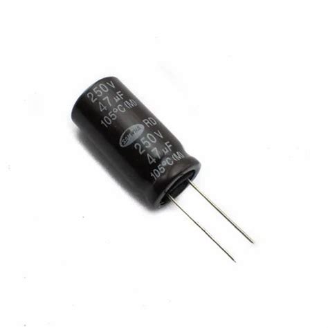 47uf 250v Electrolytic Capacitor At ₹ 9 00 Apsara Complex Ghaziabad Id 2854516708630