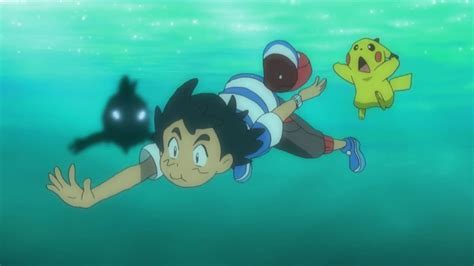 Ash And Pikachu Underwater Pokemon Teams Ash Pokemon Pokemon Movies