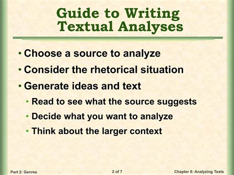 analyzing texts and sources ppt