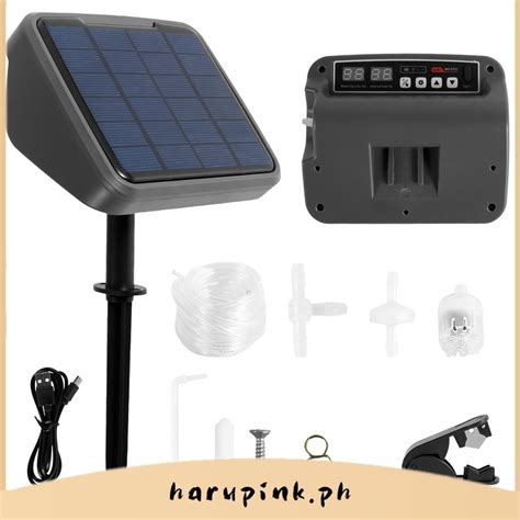 Solar Automatic Drip Irrigation Kit With Timer Waterproof Solar Plant