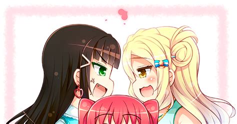 ラブライブサンシャイン 僕ラブ23 新刊表紙とサンプル てけひろのマンガ 漫画 黒澤ダイヤ 小原鞠莉 Pixiv
