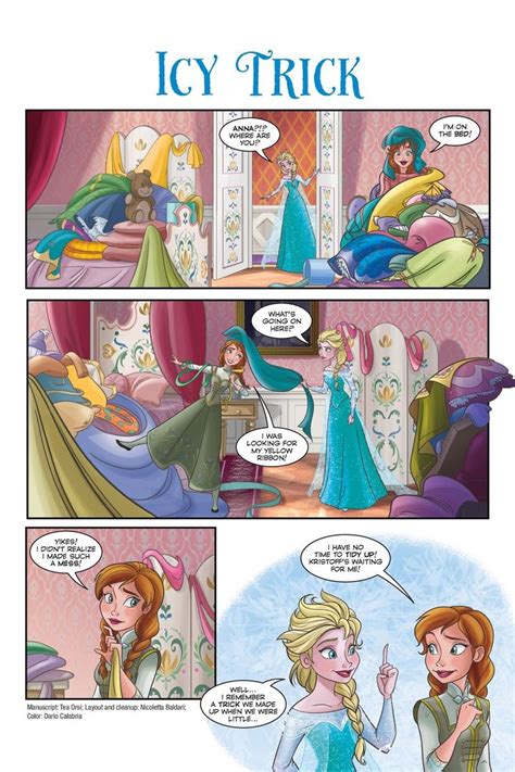 Pin En Disney Frozen Comics