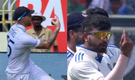 Video Shreyas Iyer Gives The Finger Celebration Back To Ben Stokes
