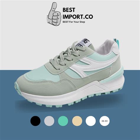 Jual FREE BOX BESTIMPORT CO Sepatu Bb Sepatu Wanita Import Fashion Sneaker Wanita