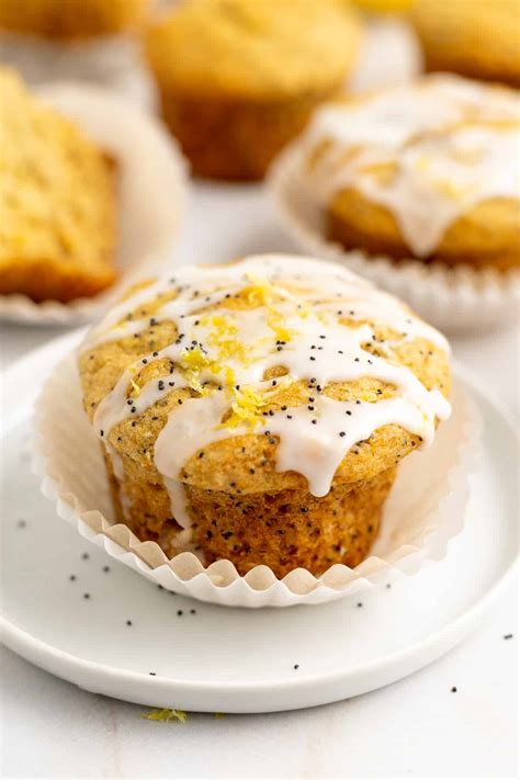 Gluten Free Lemon Poppy Seed Muffins Dairy Free And Moist