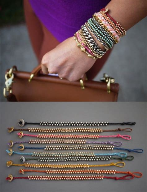 DIY Braided Bead Bracelet 10 Creative DIY Bracelet Tutorials Click