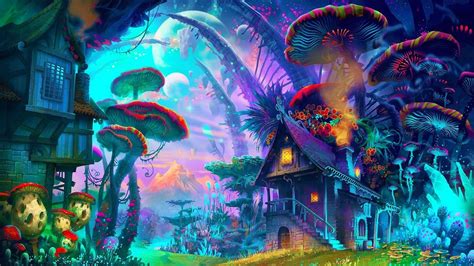 Magic Mushroom Wallpapers Wallpaper Cave