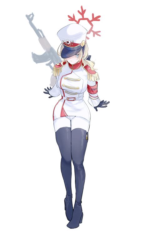 Red Winter Guard Blue Archive Drawn By Dantyou Danbooru