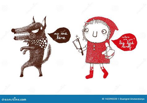 Red Riding Hood And The Big Bad Wolf Revenge Of The Red Riding Hood Wolf Hide And Seek