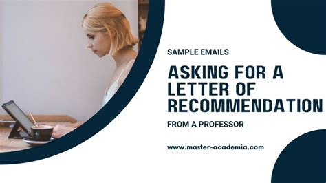 Sample Emails Asking For Letter Of Recommendation From A Professor