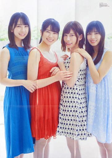 駿河屋 A1両面超ビッグポスター九つ折 東村芽依＆金村美玖＆河田陽菜＆丹生明里日向坂46 「blt 2019年8月号