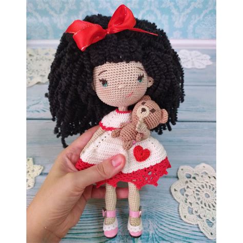Pattern Crochet Wireframe Doll Pdf In English Amigurumi Dol Inspire