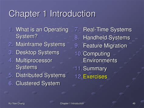 ppt operating system concepts introduction and system evolution