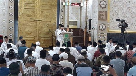 Isi Tausiyah Maruf Amin Di Masjid Tertua Manado Sulawesi Utara Nafsu
