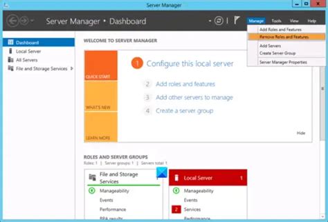 How To Remove Roles And Features In Windows Server