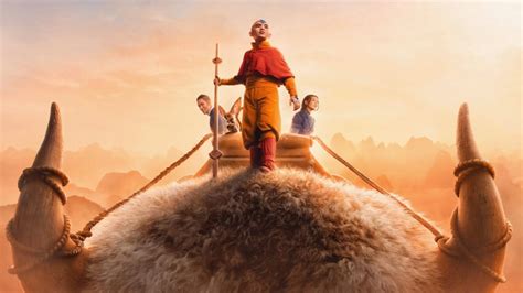 Poster Released For Netflixs Live Action Avatar The Last Airbender