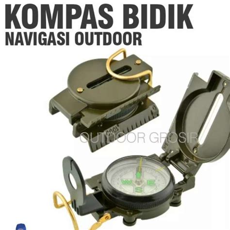 Jual Kompas Metal Compass Silva Kompas Bidik Petunjuk Arah Survival