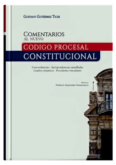 Comentarios Al Nuevo CÓdigo Procesal Constitucional Librería Juridica