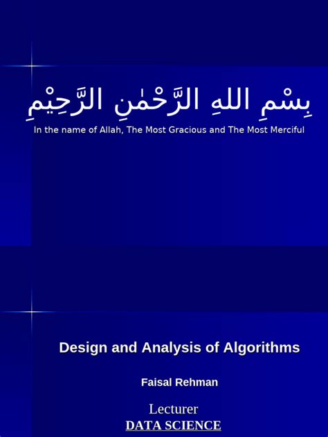 Lec19 Dsa Faisal Rehman Pdf