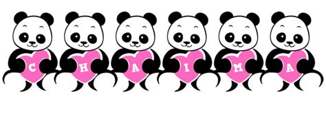 Chaima Logo Name Logo Generator Popstar Love Panda Cartoon Soccer America Style