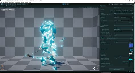 ArtStation - Unity VFX - Disslove Effect | Game Assets