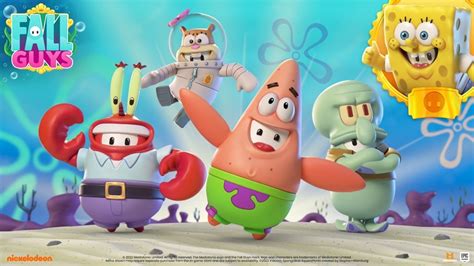 Fall Guys Terá Skins De Bob Esponja E Cia Em Dezembro