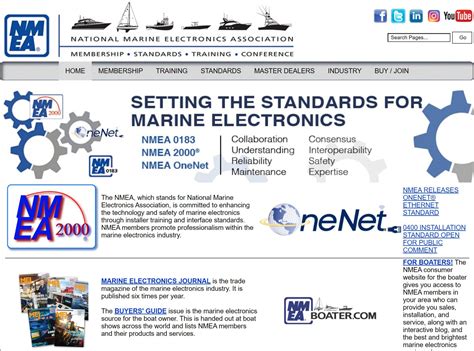 Nmea Releases Onenet Ethernet Standard Panbo