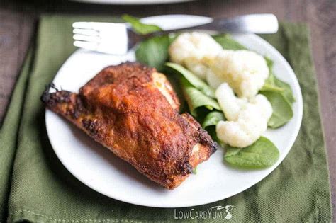 Crispy Baked Chicken Drumsticks And Thighs Legs Low Carb Yum