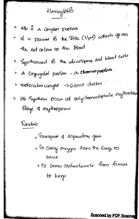 Heamoglobin Estimation Bsc MLT Studocu