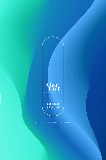 Colorful Abstract Smooth Wave Design Template Background Stock Illustration Download Image Now