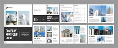 Portfolio D Architecture De L Immobilier Mod Le De Brochure Mod Le De
