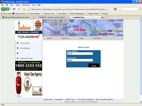 Gas Agency System Asp Net C Sql Server Project With Code