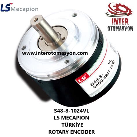 S48 8 1024vl Ls Mecapion Rotary Encoder TÜrkİye Türkiye Distribütörü