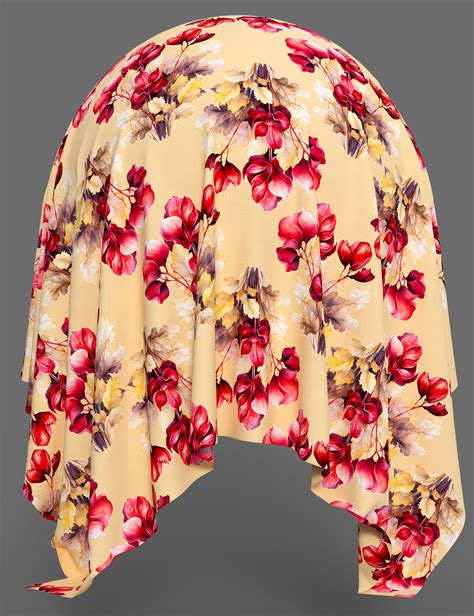 Crimson Bloom Fabric Iray Shaders Daz 3d