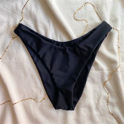 Kira Bottom Medium Coverage Bikini Sustainable Swim From Recycled Fabric Etsy