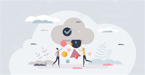 cloud storage access as data upload to server database tiny person