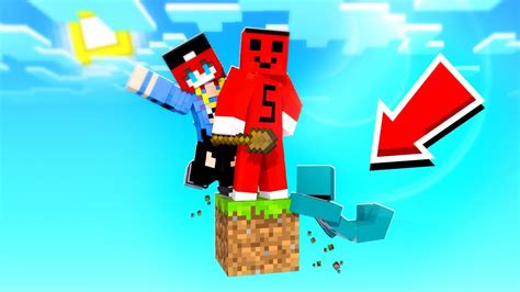 Hasan Ile Tek Blok Challenge Minecraft Youtube