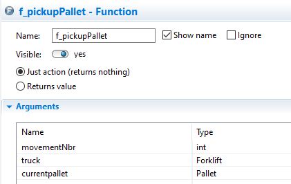 Anylogic Utilizing Container And Element From Pickup Block In