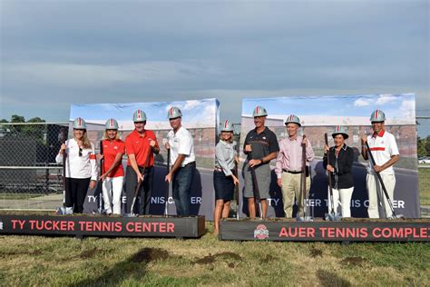Ground Broken On Ty Tucker Tennis Center Ohio State