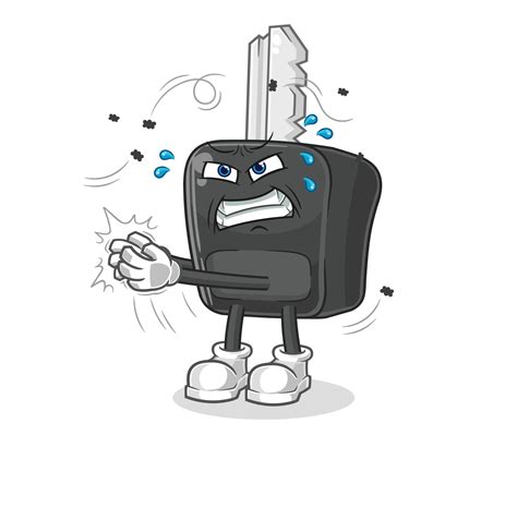 Car Key Cartoon Vector 10695634 Vector Art At Vecteezy