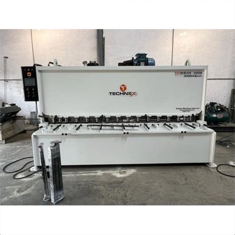 Hydraulic Metal Sheet Shearing Machine INR Per Unit TECHNEX MACHINES INDIA LLP