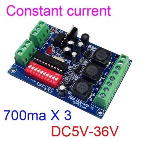 DMX RGB Channel Decoder CH DC V DMX Constant Current MA Controller DMX Decode