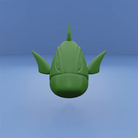 🐉 Pokemon No 550 Basculin Blue Striped Form・ Stl File For 3d