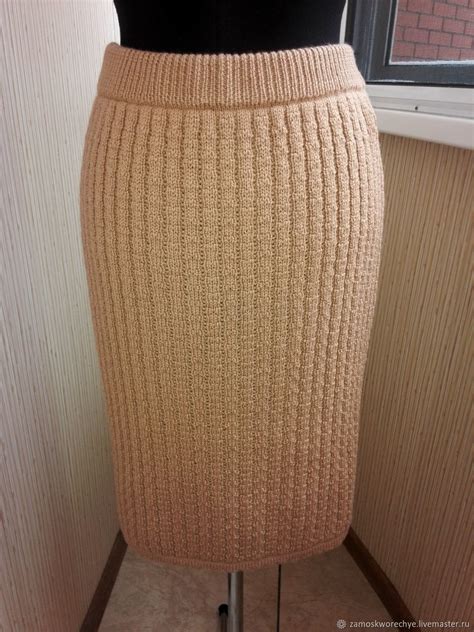 Вязание юбки карандаш спицами 77 фото