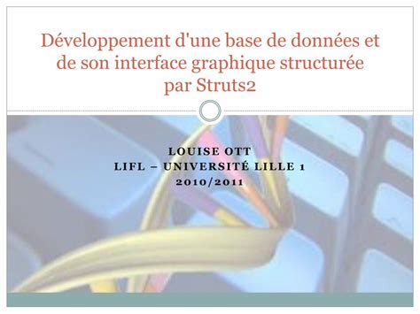 Pdf Développement Dune Base De Données Et De Son Interface