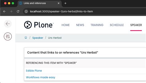 32 Relations Mastering Plone 6 Development — Plone Training 2025