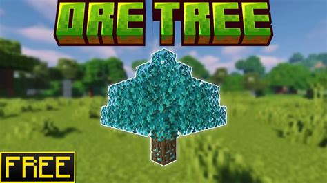 Ore Tree Mod MCDL Minecraft Addons Ore Tree Mod MCDL Minecraft Addons